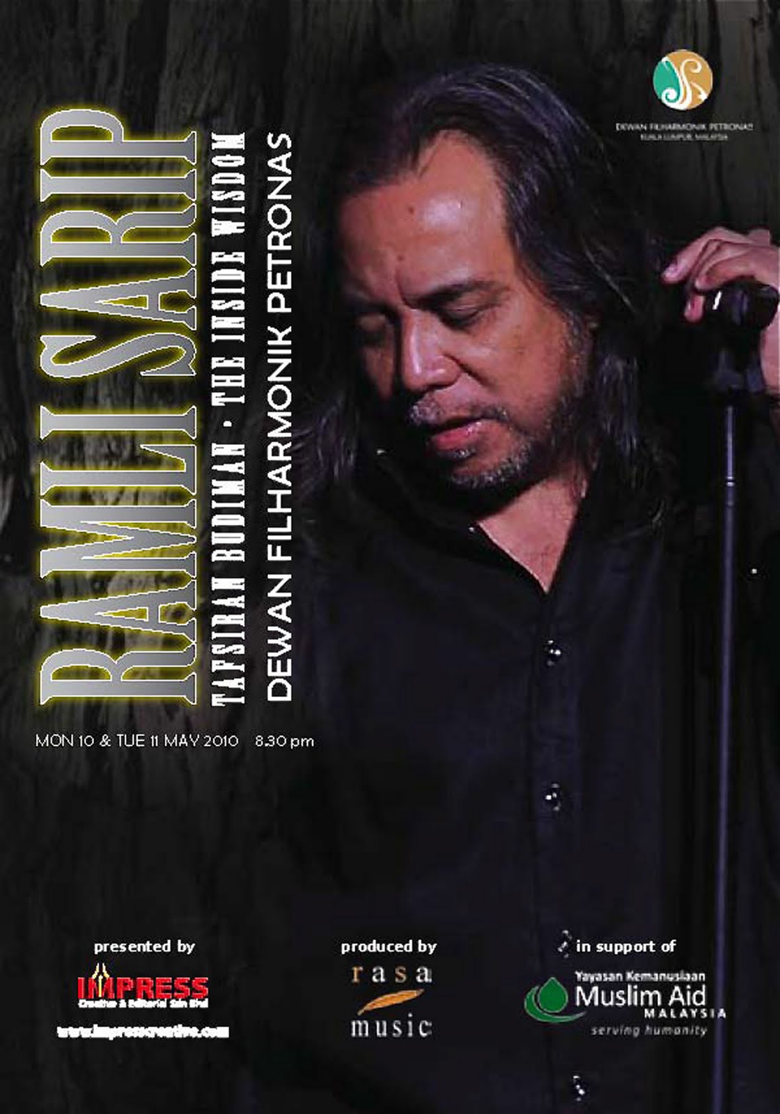 Impress Creative & Editorial: RAMLI SARIP at Dewan Filharmonik PETRONAS ...